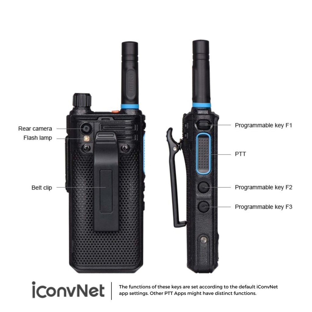 Inrico S200 (2023) 4G/LTE PoC Portable Radio | Expert Mobile Communications